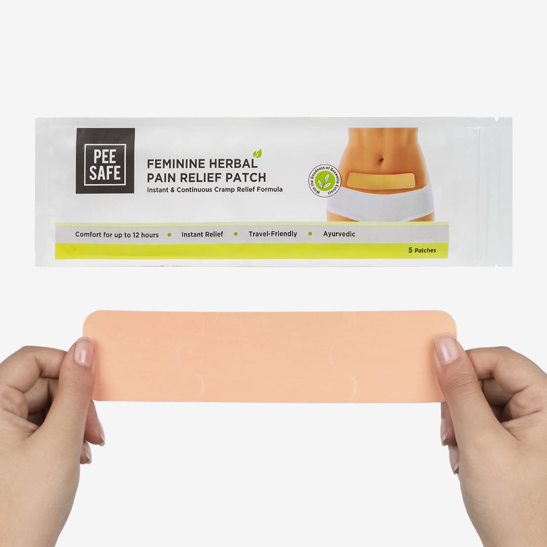 Pee Safe Feminine Herbal Pain Relief Patch 5N - WrinkledPeach ...
